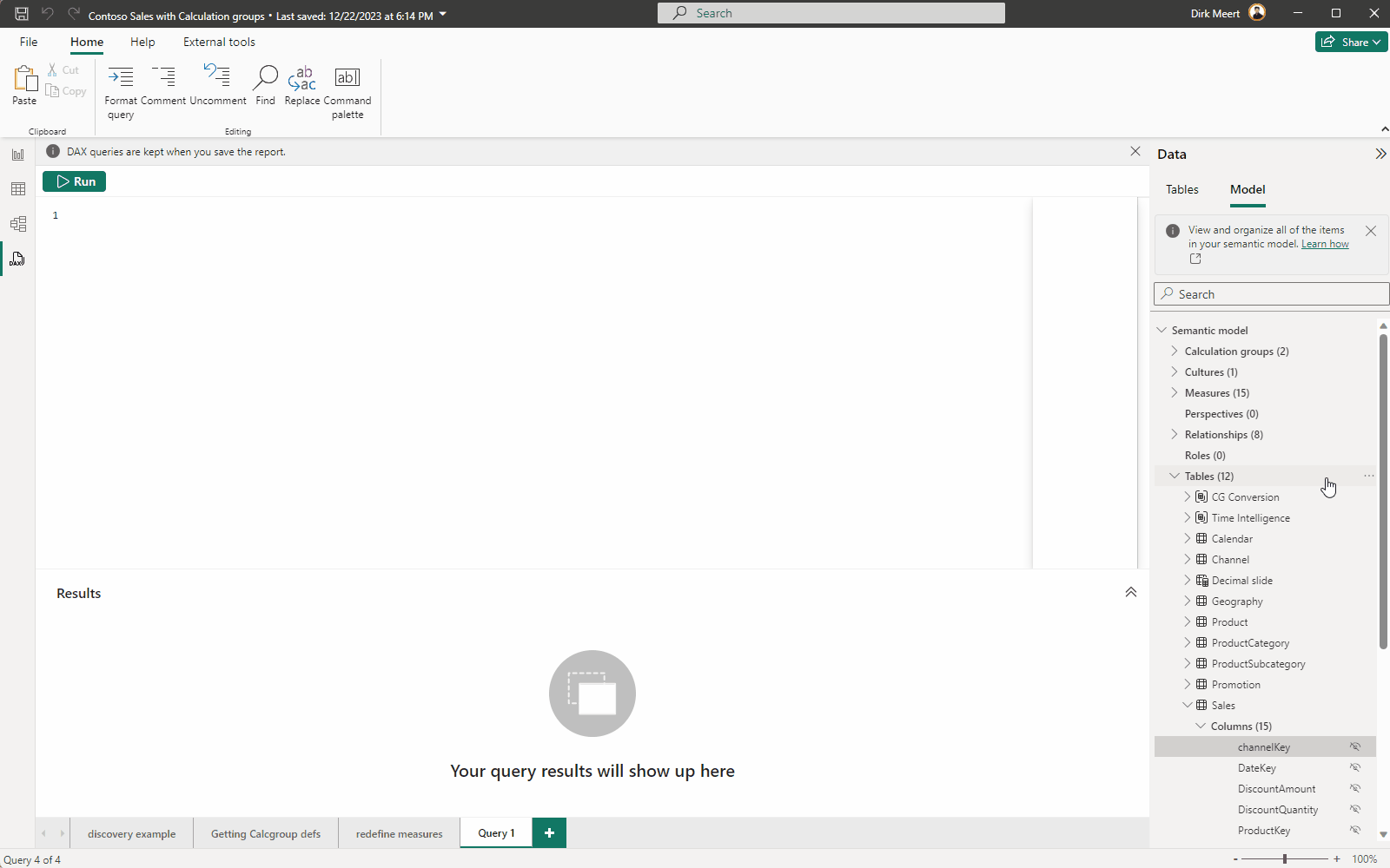 Can Power BI DAX Query view replace DAX Studio? Not quite, but… | element61